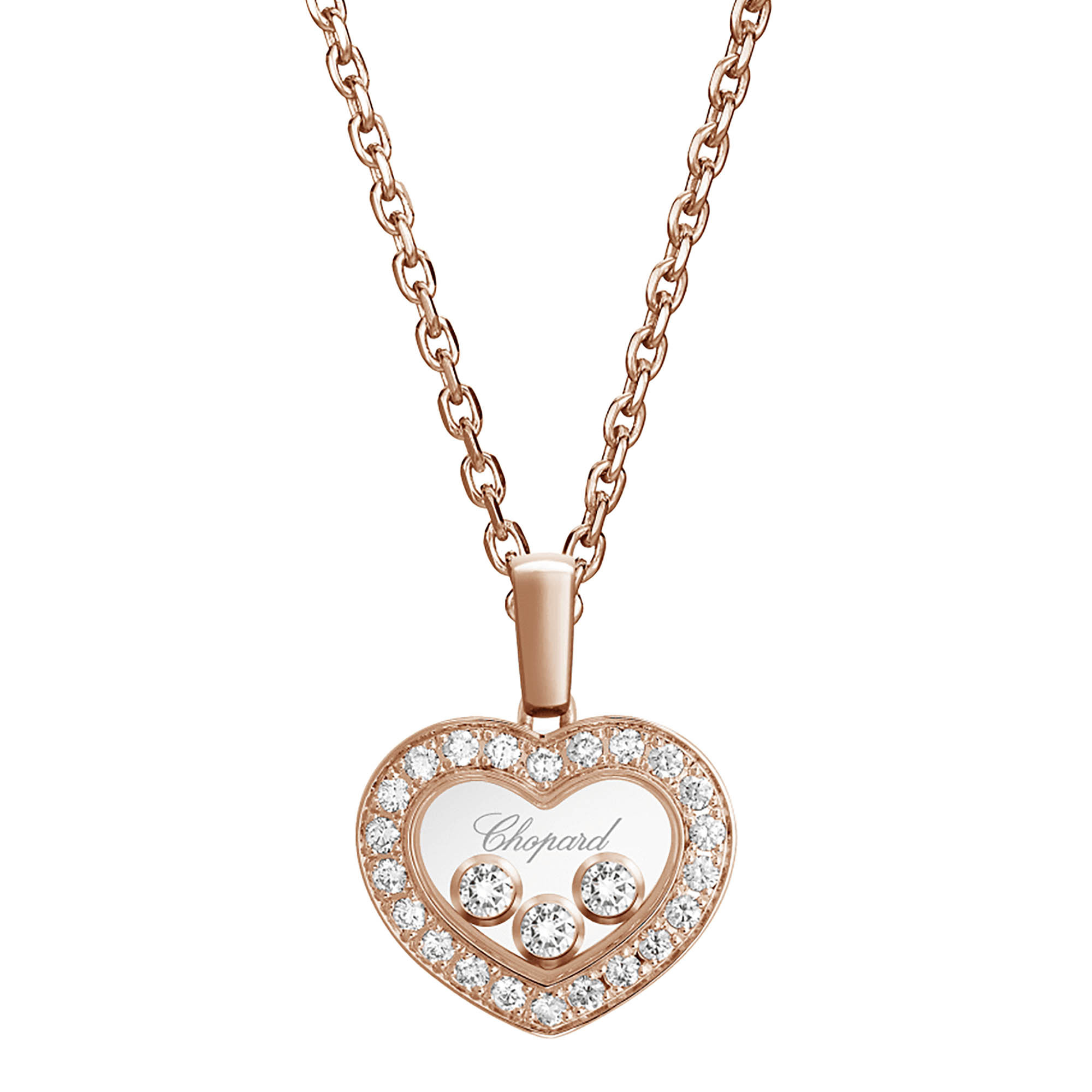 Chopard Happy Diamonds Icons Halskette mit Anhänger 79A611-5201